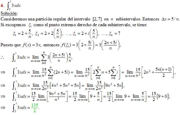 La integral definida