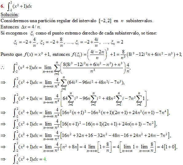 La integral definida