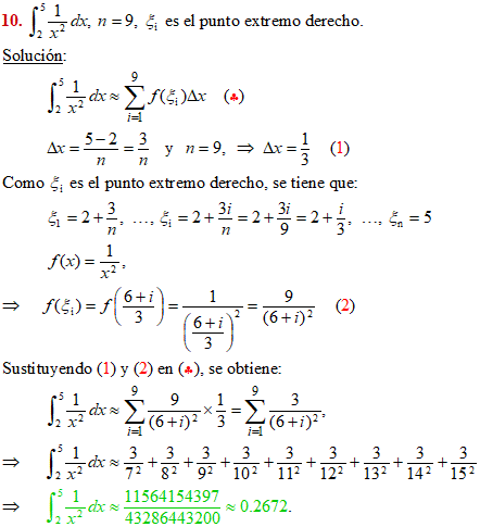 La integral definida