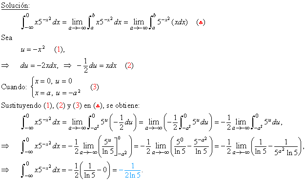 Integrales impropias