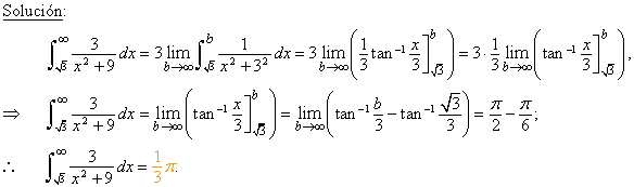 Integrales impropias